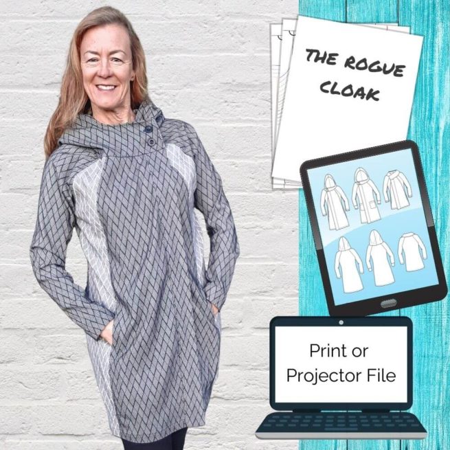 Rogue Cloak (Buttons and Blueprints) - Sew PDF