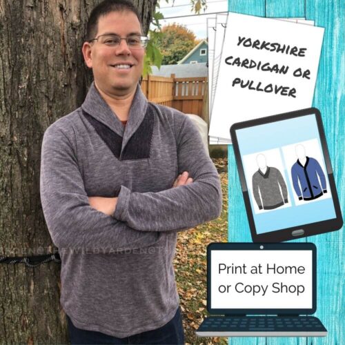 Yorkshire Cardigan and Pullover (Toby K Patterns) - Sew PDF