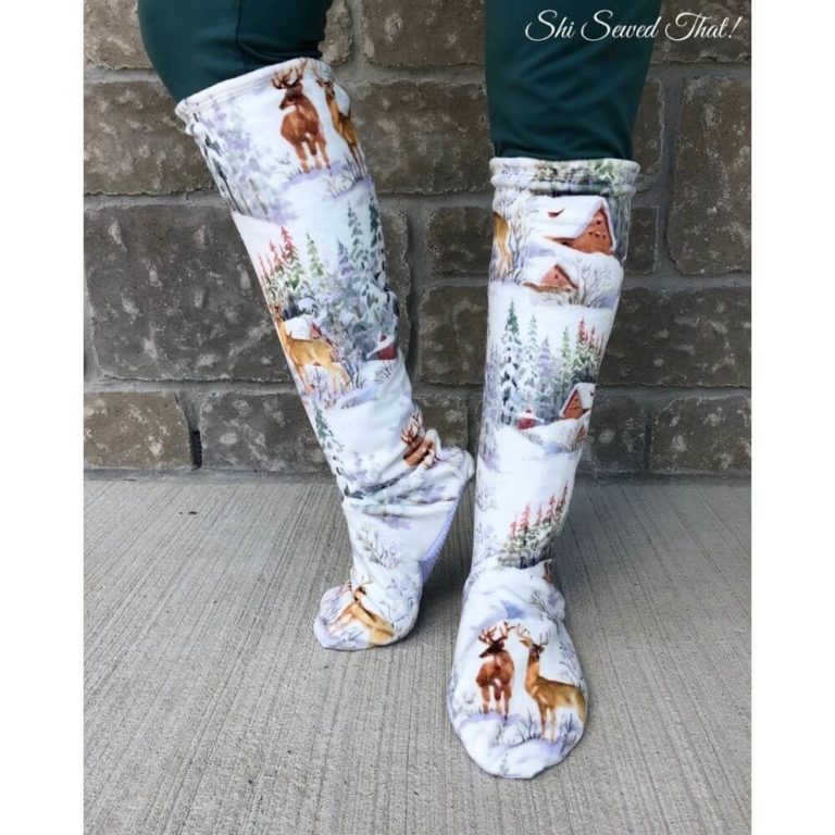 Canmore Cuddle Boots Kids/Adults Bundle (Goober Pea Designs) - Sew PDF