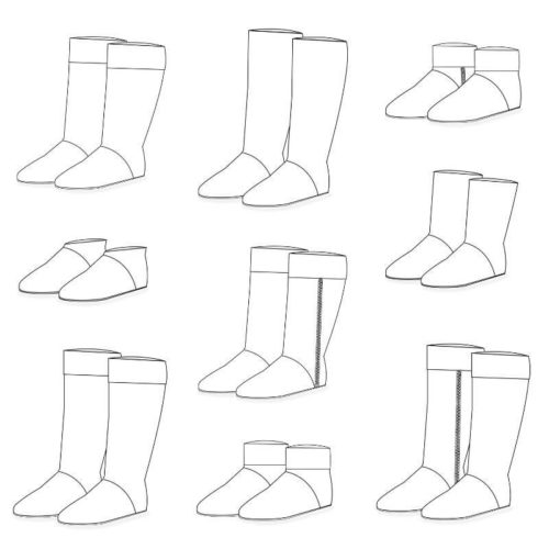 Canmore Cuddle Boots Kids/Adults Bundle (Goober Pea Designs) - Sew PDF