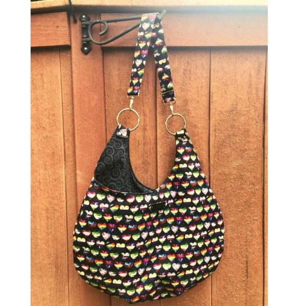 Ocean Tide Shoulder Bag (Needle and Anchor) - Sew PDF