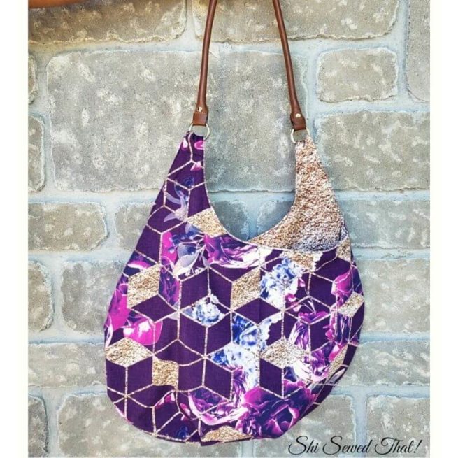 Ocean Tide Shoulder Bag (Needle and Anchor) - Sew PDF