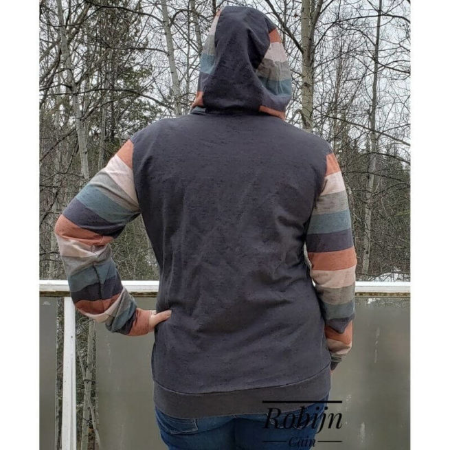 Kodiak Crossover Sweater (Toby K Patterns) - Sew PDF