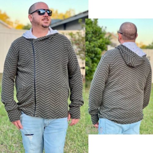 Kodiak Crossover Sweater (Toby K Patterns) - Sew PDF