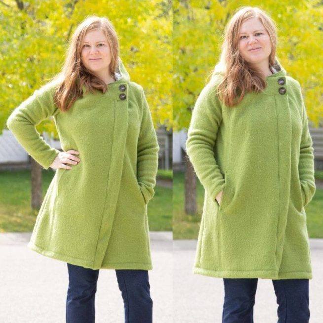 Explorer Cloak (Buttons and Blueprints) - Sew PDF