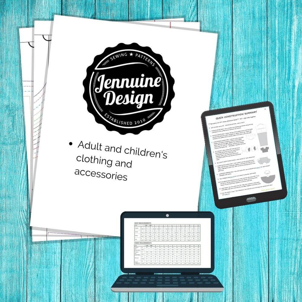 Jennuine Designs - Sew PDF