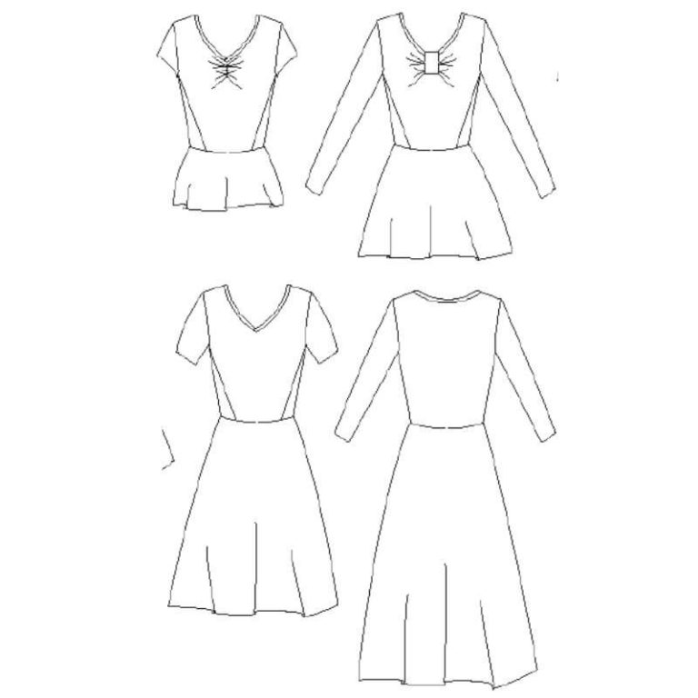 Leia Dress (Rad Patterns) - Sew PDF