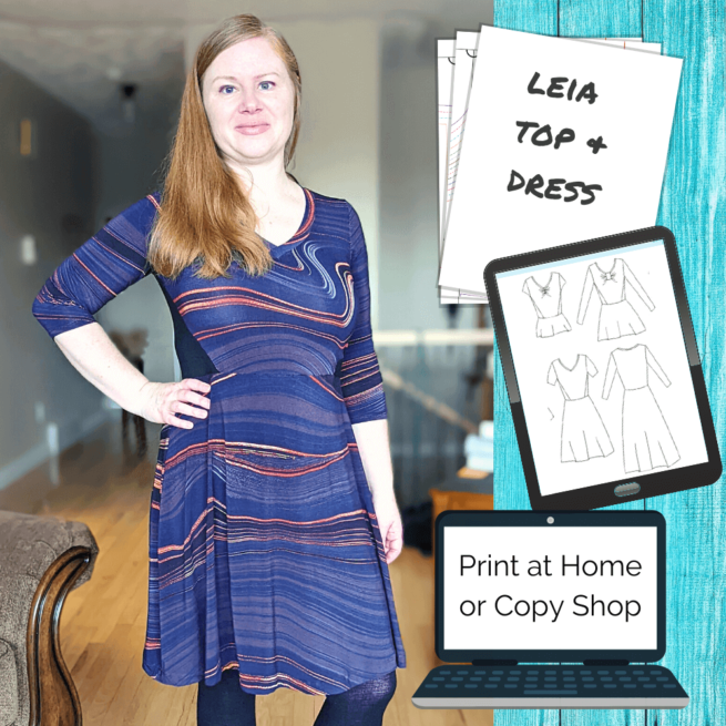 Leia Dress (Rad Patterns) - Sew PDF