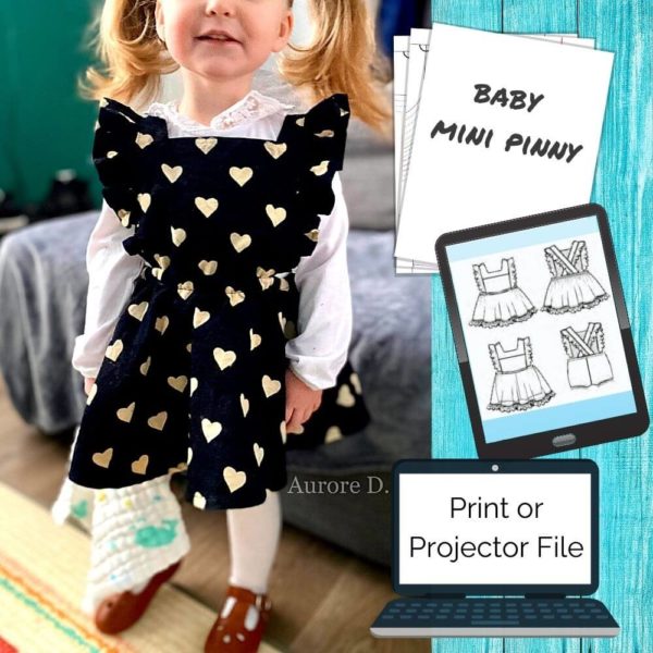 Baby Mini Pinny (Duchess and Hare) - Sew PDF