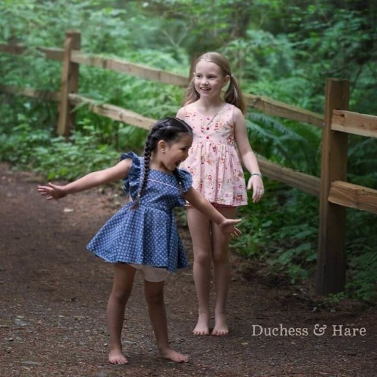 Mini Pinny (Duchess and Hare) - Sew PDF