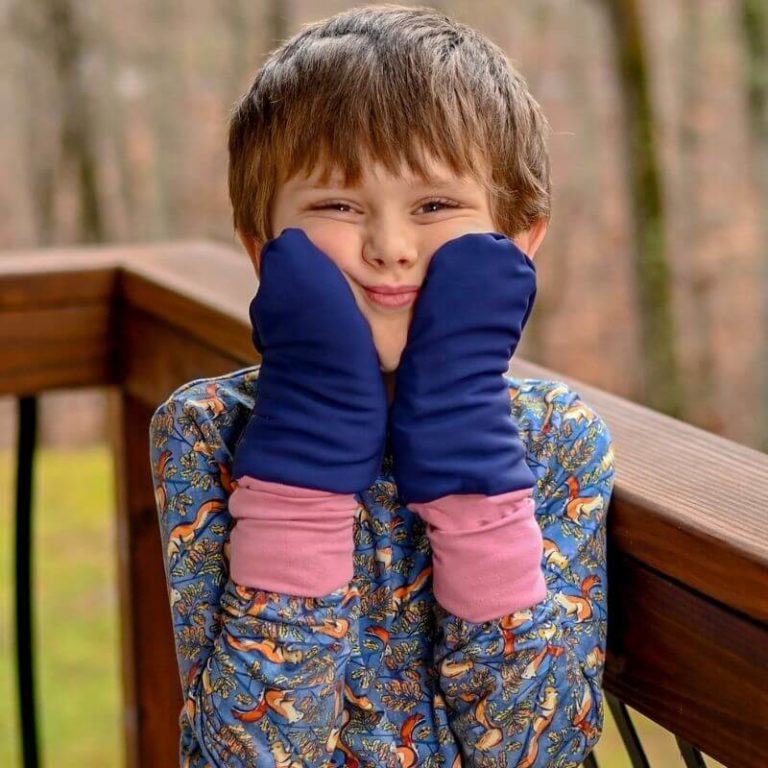 Overall Mittens SMALL sizes (Menta Sewing Patterns) - Sew PDF