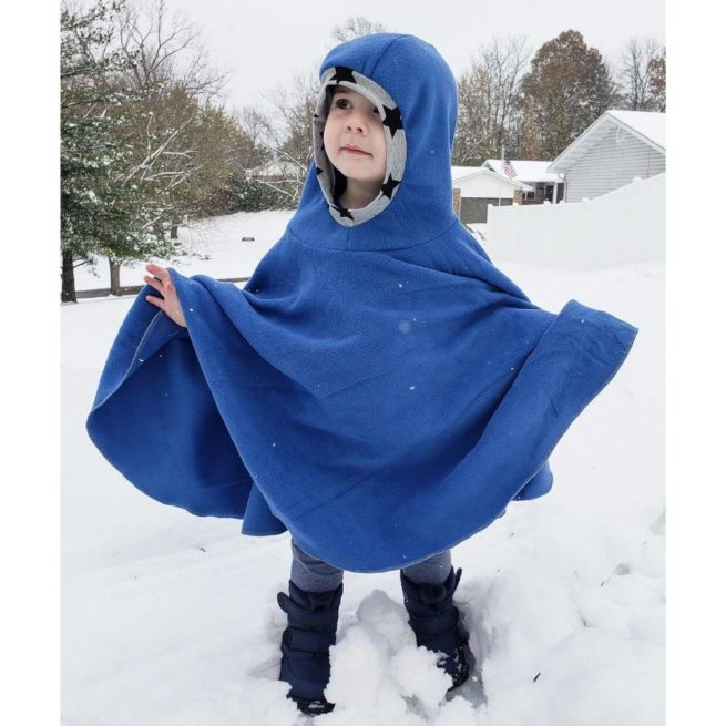 Snuggle Bunny Poncho - Basic Version - Sew PDF