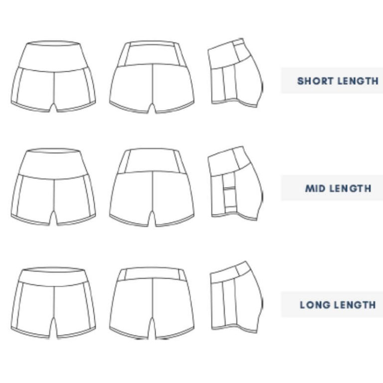 Relay Shorts (Amelia Lane Designs) - Sew PDF