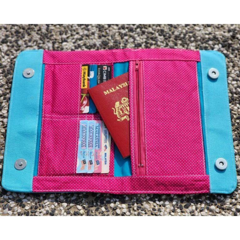 Beachcomber Large Wallet and Folio (Needle and Anchor) - Sew PDF