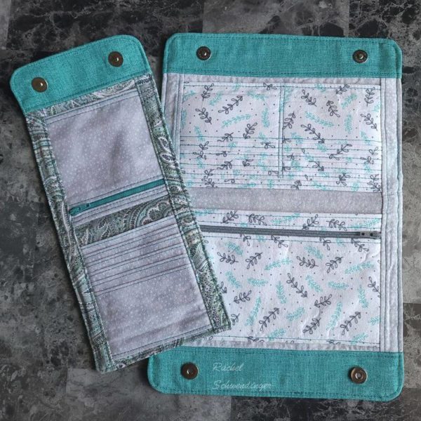 Beachcomber Large Wallet and Folio (Needle and Anchor) - Sew PDF