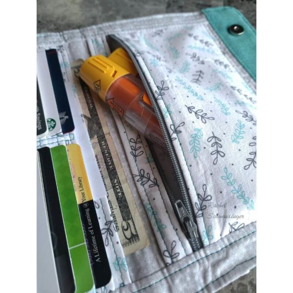 Beachcomber Large Wallet and Folio (Needle and Anchor) - Sew PDF