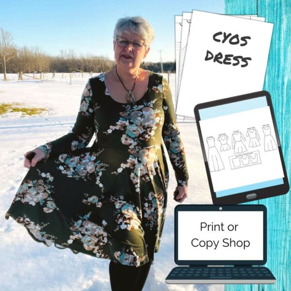 CYOS Dress - Adult (Rad Patterns) - Sew PDF