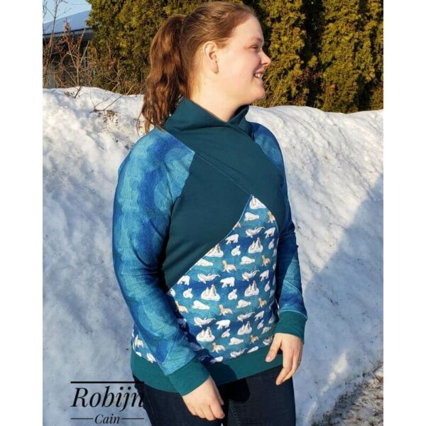 Peak Pullover (Buttons and Blueprints) - Sew PDF
