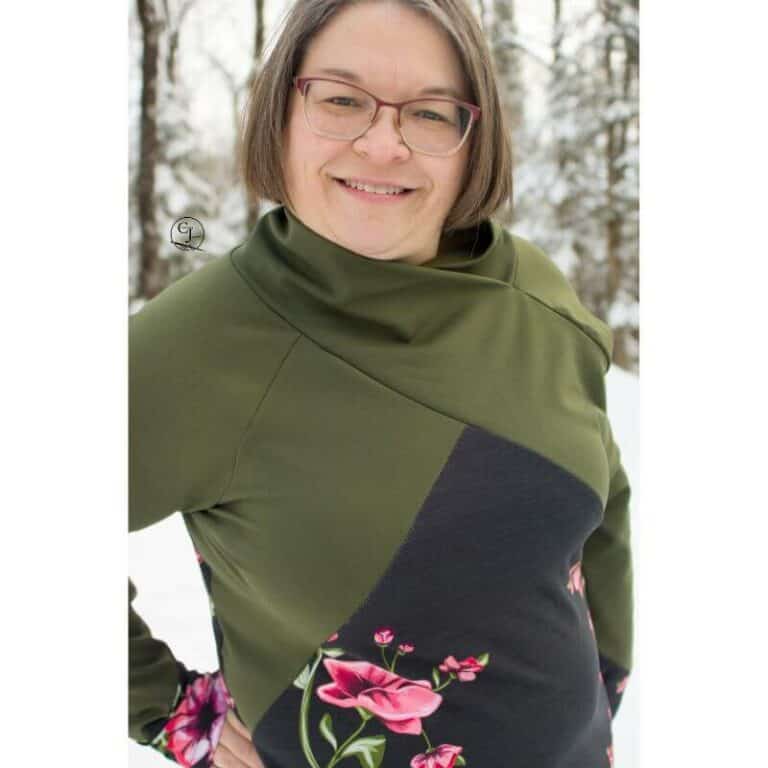 Peak Pullover (Buttons and Blueprints) - Sew PDF