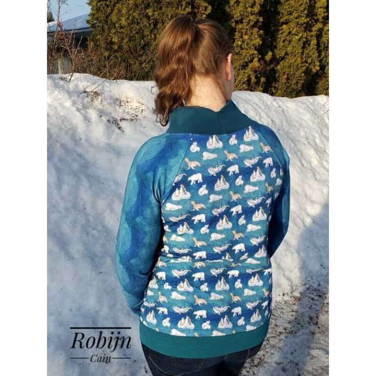 Peak Pullover (Buttons and Blueprints) - Sew PDF