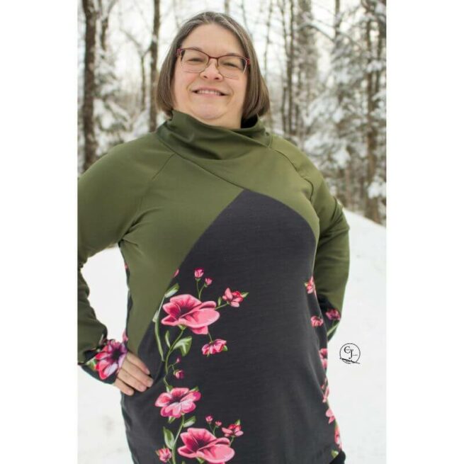 Peak Pullover (Buttons and Blueprints) - Sew PDF