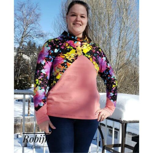 Peak Pullover (Buttons and Blueprints) - Sew PDF