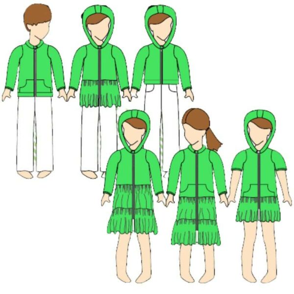 Morgana Zip Up/Cover Up (Designs by Call Ajaire) - Sew PDF