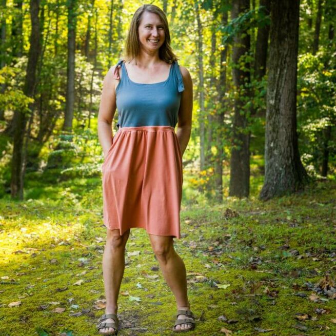 Knotty Dress (Wonderful Sews) - Sew PDF