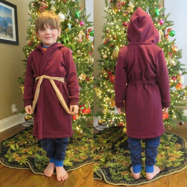 Kid's Robe (Buttons and Blueprints) - Sew PDF