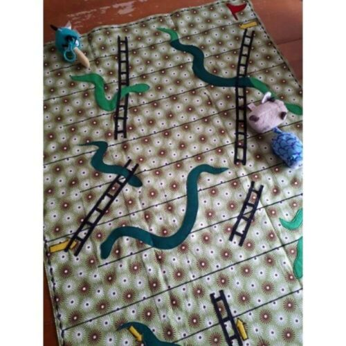 Snakes and Ladders Game Mat (Goober Pea Designs) - Sew PDF